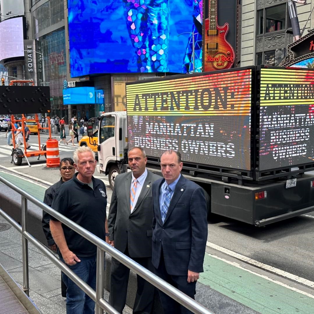 NYPD Union Deploys Mobile Billboard Decrying Anti-Cop, Soft-on-Crime ...