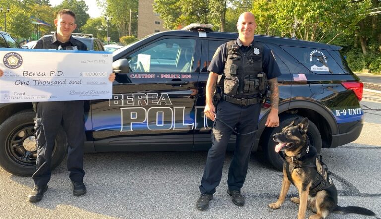 Berea, OH Police Department Awarded National Police Association Grant ...