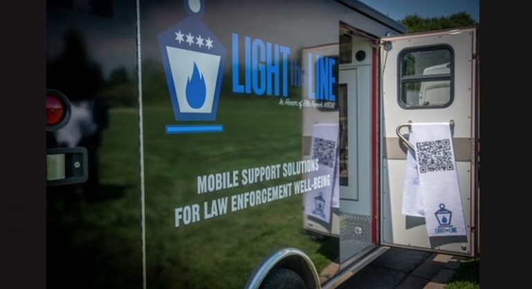 ‘Light the Line’ Mobile Support Unit Backs Law Enforcement Officers ...