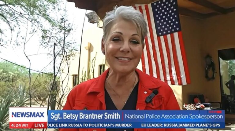 National Police Association spokesperson Sgt. Betsy Brantner Smith (ret ...
